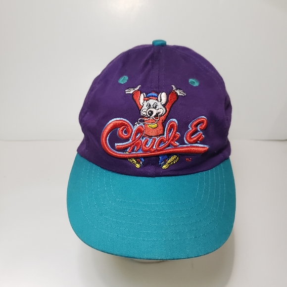 Accessories | Vtg Chuck E Cheese Showbiz Rare Snapback | Poshmark